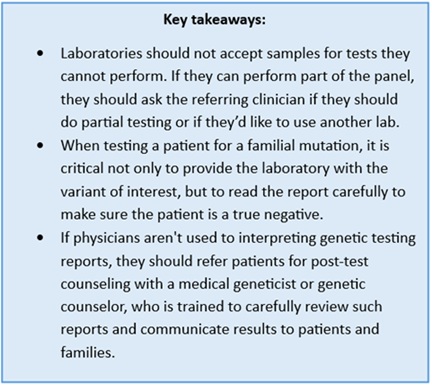Genetic Testing Challenges in Precision Medicine: Inadequate Relay of ...
